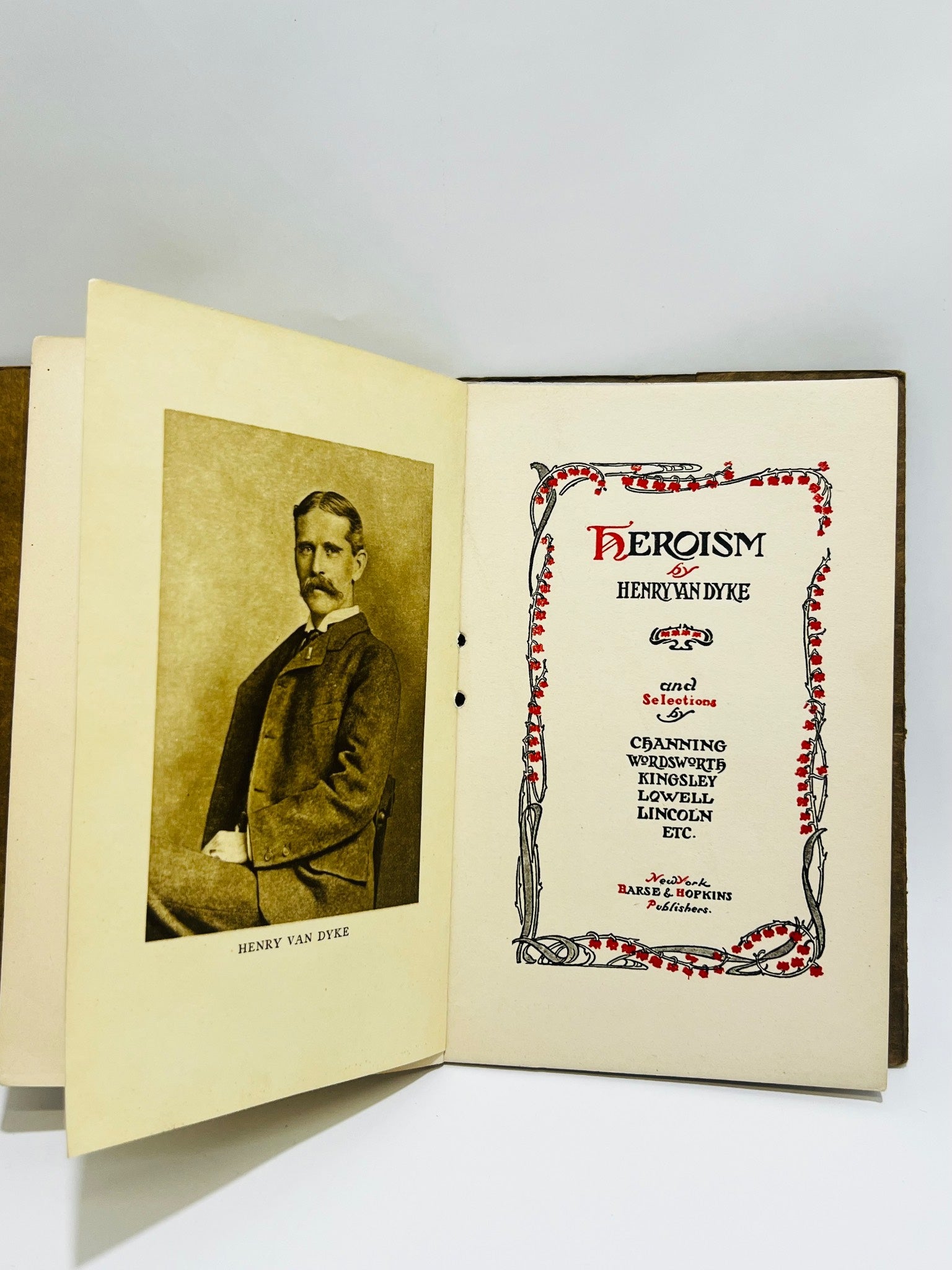 Heroism by Henry Van Dyke, 1907 – Thunder Bay Estate Sales