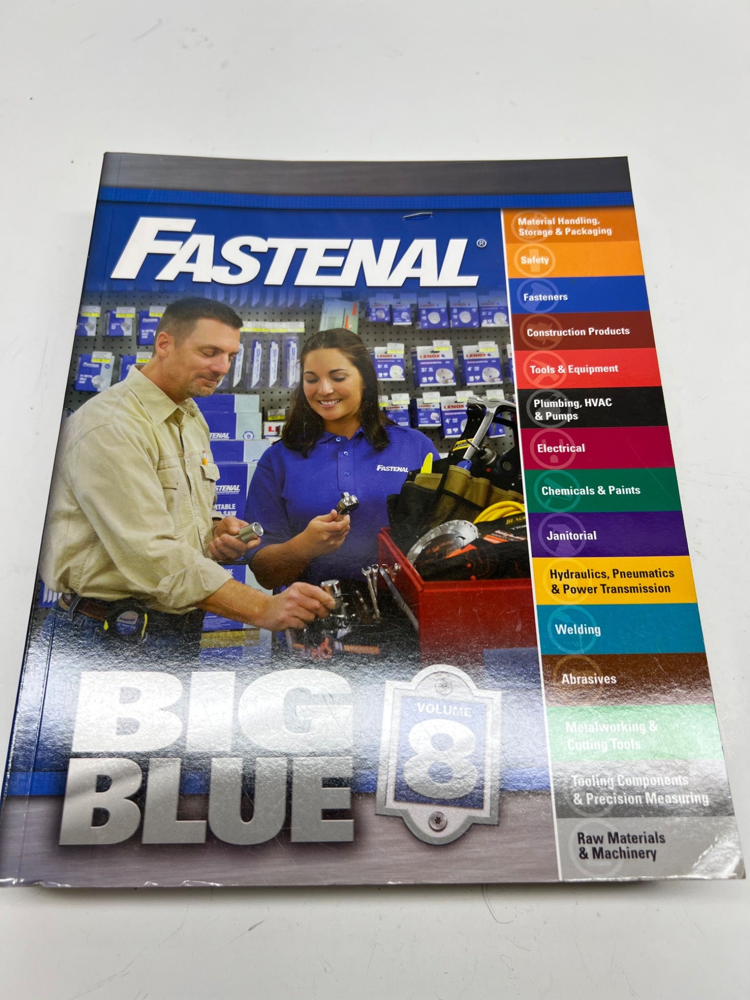 Fastenal Big Blue Volume 8 Catalog – Thunder Bay Estate Sales
